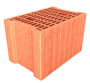 Caramida Porotherm 25 Robust, 375x250x238 mm - Monplast