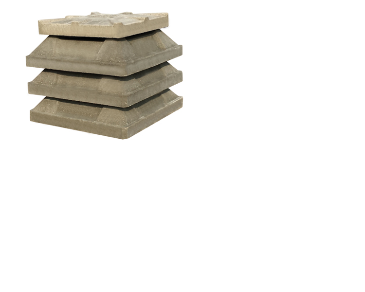 Capac pentru horn Eurogas, 25x25 cm - Monplast