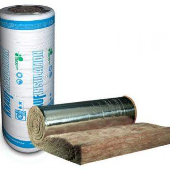 Vata minerala de sticla Knauf Classic Alu 044 grosime 10 cm 9,60 mp ...