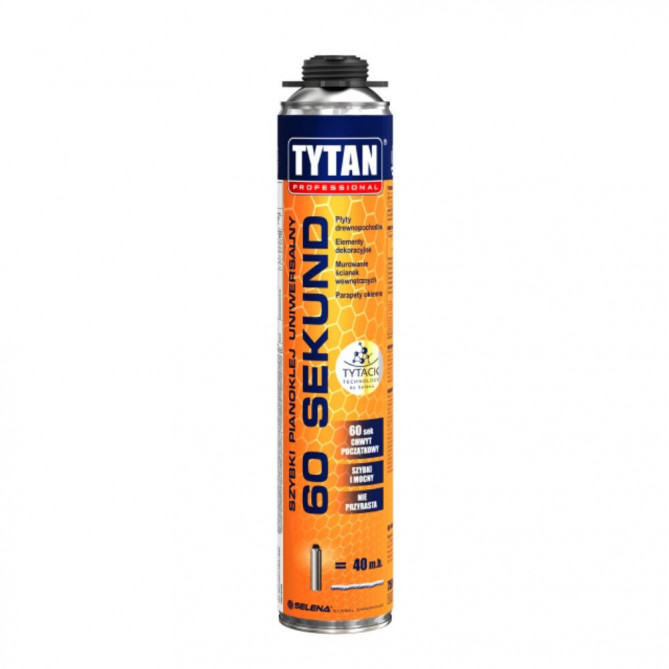 Adeziv spuma 60 de Secunde, multifunctional, 750 ml - Monplast